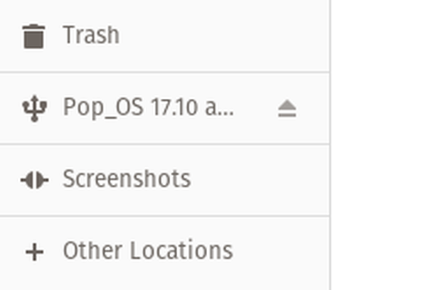 POP!_OS - Ubuntu, bang, curtain